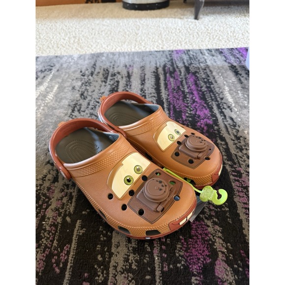 CROCS | Shoes | Crocs Classic Clog Cars Tow Mater Disney Pixar Mens 7w9 ...
